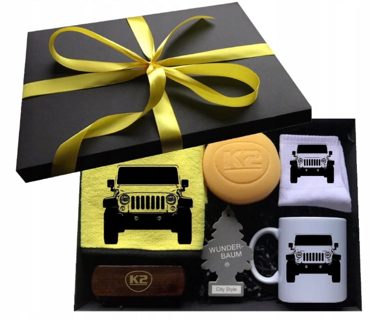 Zestaw prezent kubek dla chłopaka ojca brata szwagra dla kierowcy auta JEEP - Inna marka ...