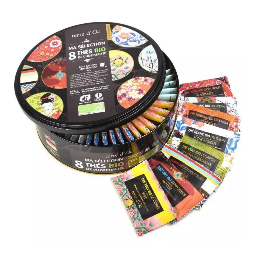 Zestaw prezentowy: 8 herbat w torebkach Hospitality terre d'Oc - Inna ...