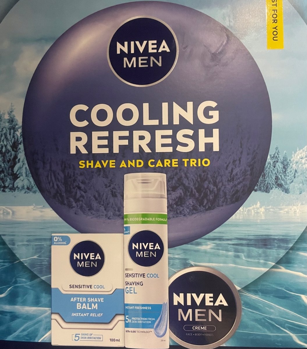ZESTAW PREZENTOWY COOLING REFRESH DLA MĘŻCZYZN, NIVEA MEN | Sklep EMPIK.COM