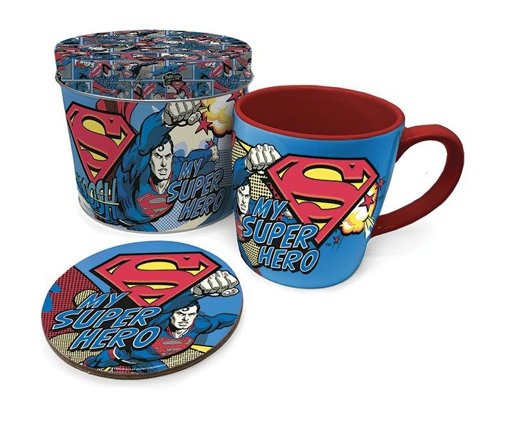 Zestaw Prezentowy Kubek ceramiczny Superman - My Super Hero - Pyramid ...