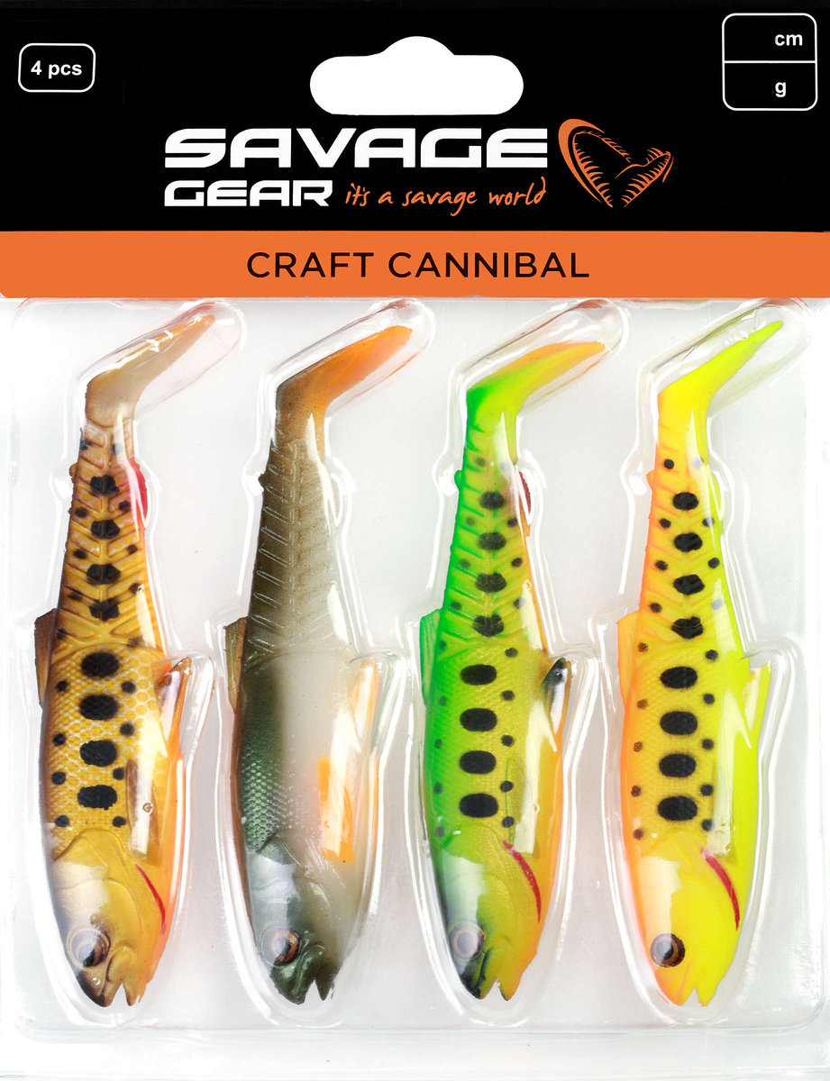 Zestaw przynęt Savage Gear Craft Cannibal Dark Water Mix - Savage Gear | Sport Sklep EMPIK.COM