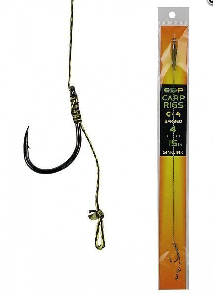 Zestaw Przyponowy Esp Carp +Haczyk G-4 No6/15Lb - Inna marka | Sport ...