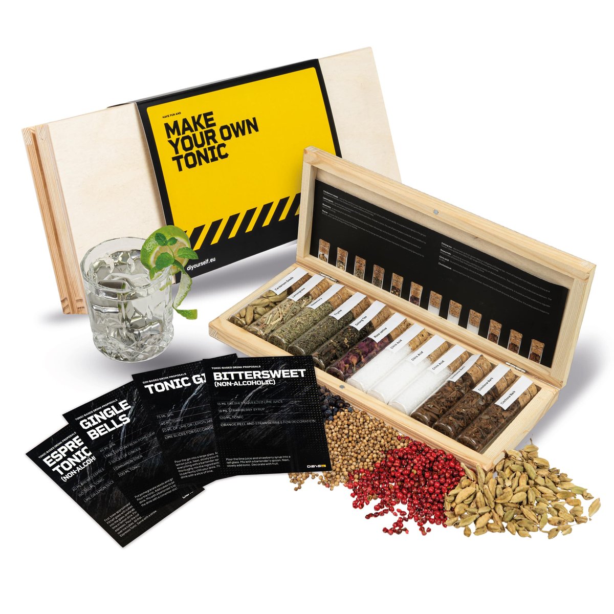 ZESTAW PRZYPRAW DO TONIKU 12X20ML AROMATYCZNE DODATKI DIY ZAPRAWKI ...