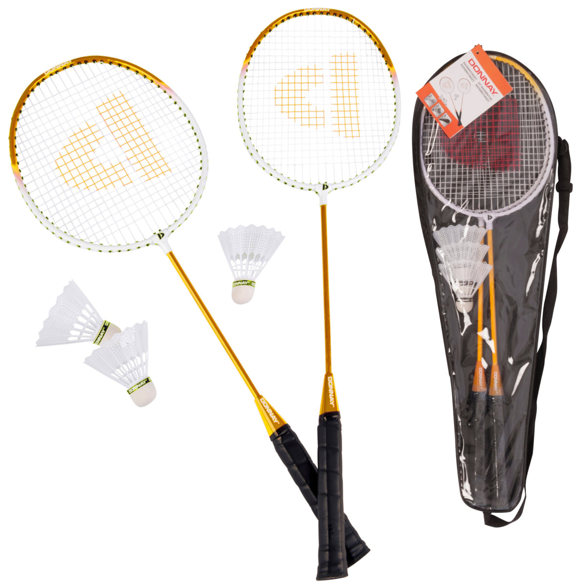 Zestaw rakiety lotki do badmintona DONNAY 6w1 - Donnay | Sport Sklep ...