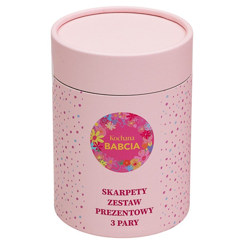 Zestaw skarpet w tubie, Dzień Babci i Dziadka, Babcia, 3 Pary - Empik ...