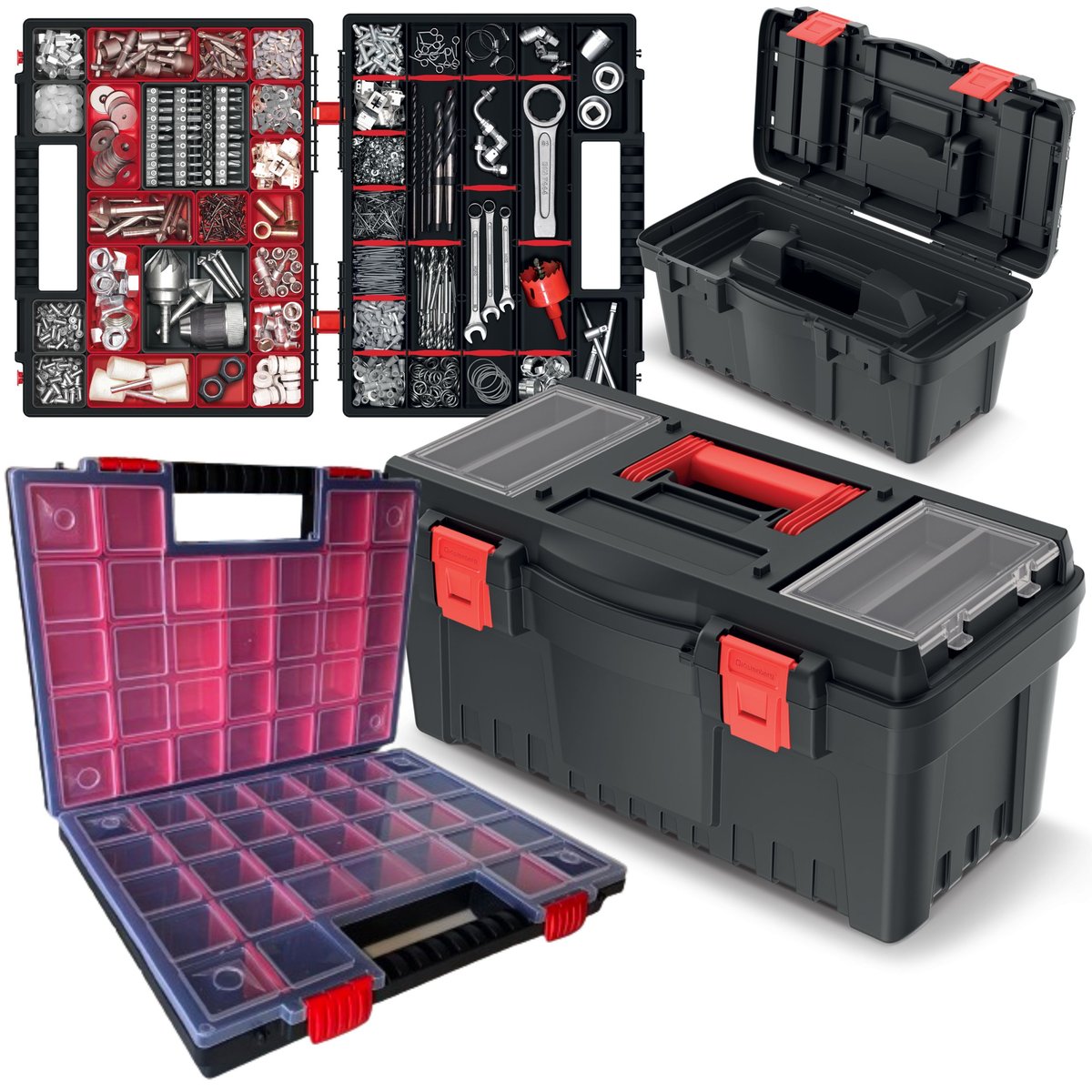 Zestaw Skrzynka narzędziowa KDR5530 + Organizer NORD16DUO DIKEL - DIKEL ...