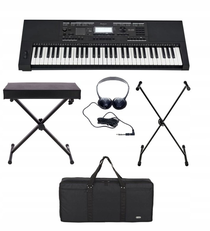 ZESTAW Startone MK-400 Keyboard 61 Klawiszy z Profesjonalnymi ...