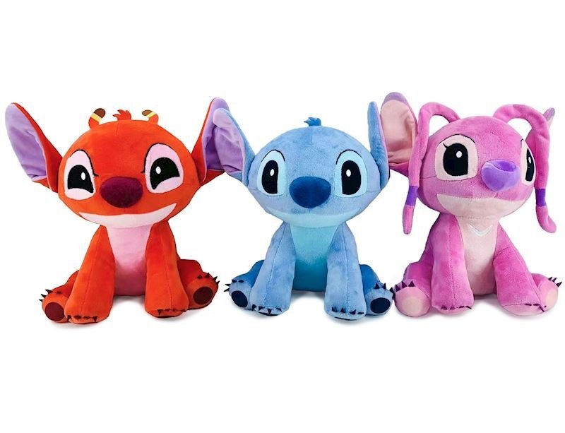 ZESTAW STITCH, LEROY, ANGEL LILO & STITCH MASKOTKA PLUSZAK DISNEY 30CM ...