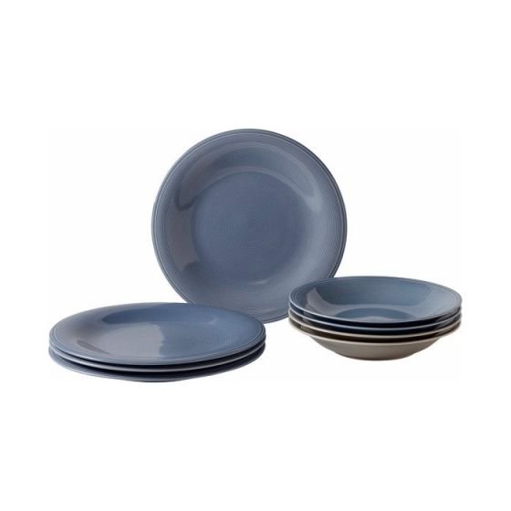 Zestaw talerzy (8 el.) Color Loop Horizon Villeroy & Boch - Villeroy ...