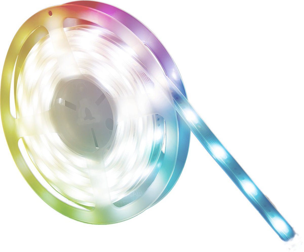 Zestaw taśma LED RGB Wi-FI 5m Smart Tuya IP65 + CCT + Dim 12V EKSM7534 ...