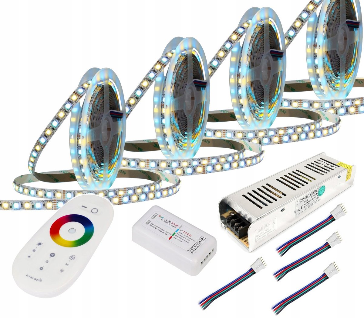 ZESTAW Taśma LED RGBW + BIAŁY 20m + Pilot RF DOTYK - LED-ONE | Sklep ...