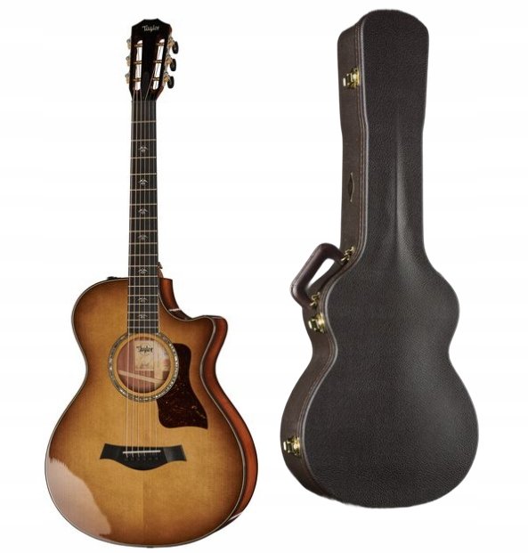 ZESTAW Taylor 512ce 12-Fret Urban Ironbark Gitara Akustyczna Nowa ...