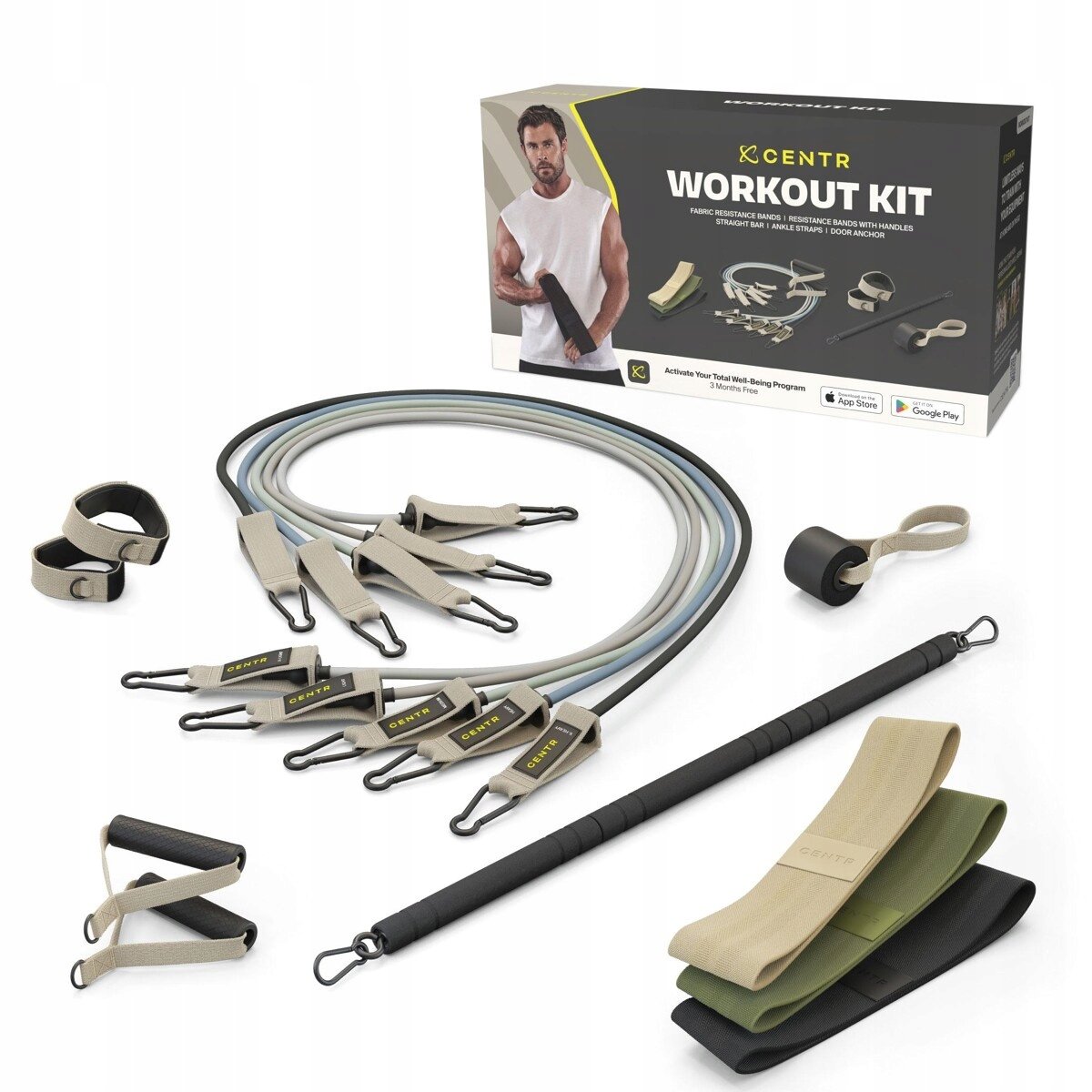 Zestaw treningowy CENTR Workout Kit - inna (Inny) | Sport Sklep EMPIK.COM