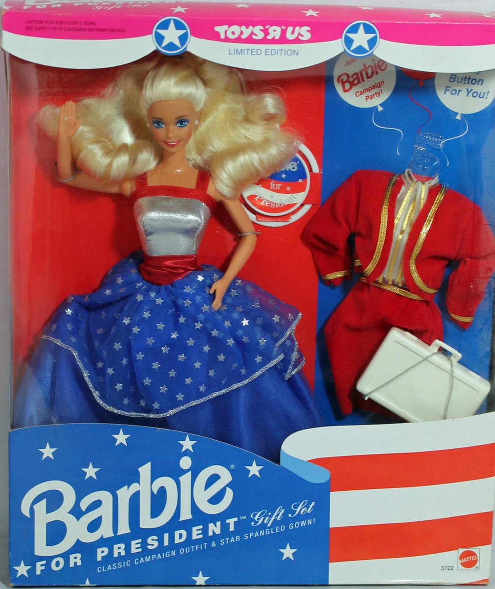 Zestaw upominkowy Barbie For President - Toys R Us, limitowana edycja ...