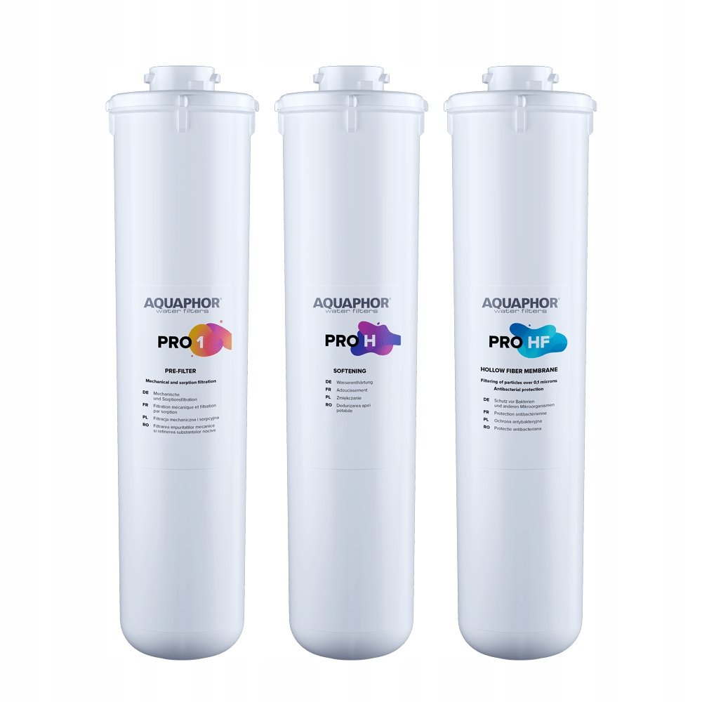 Zestaw wkładów Pro 1, Pro H, Pro HF do ECO H PRO - AQUAPHOR | Sklep EMPIK.COM