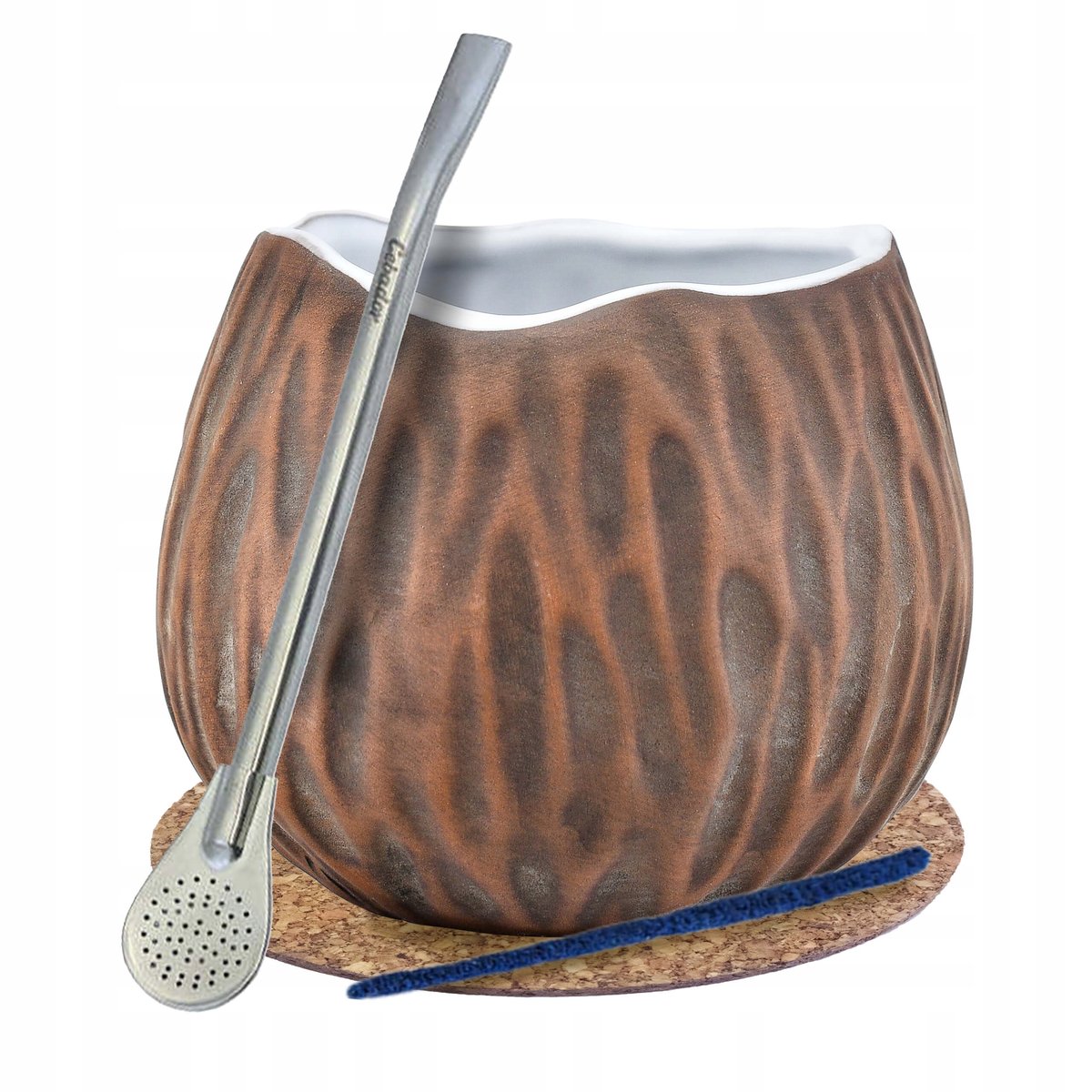 Zestaw Yerba Mate Matero Tykwa Coconut Bombilla - Cebador | Sklep EMPIK.COM Zestaw Yerba Mate Matero Tykwa Coconut Bombilla - Cebador | Sklep EMPIK.COM