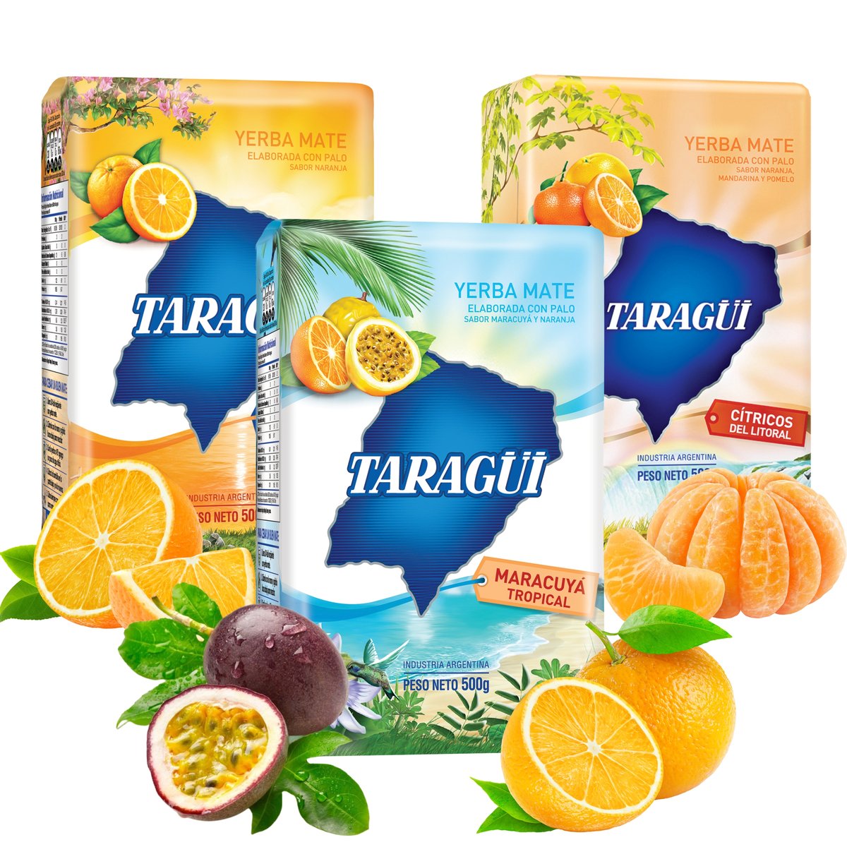 Zestaw Yerba Mate Taragui Owocowa Terere 3x500g - Taragui | Sklep EMPIK.COM