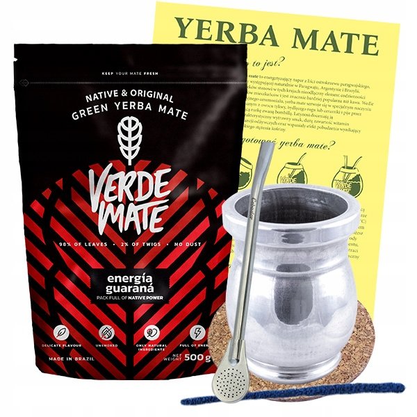 Zestaw Yerba Verde Mate Energia 0,5kg + Palo Santo - Verde Mate | Sklep ...