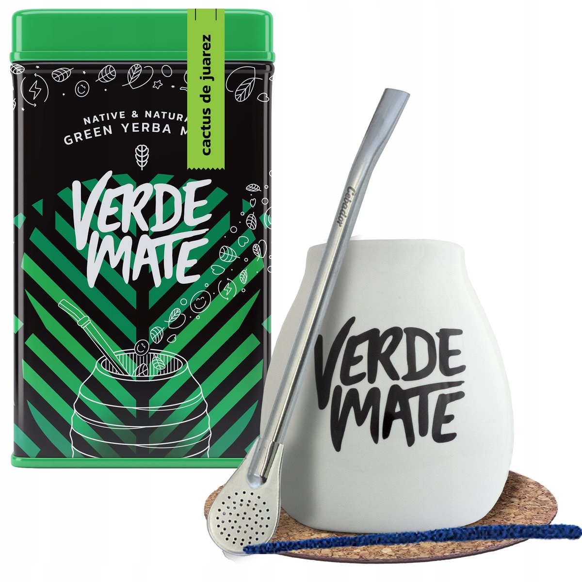 Zestaw Yerba Verde Mate Green 500g Tykwa Bombilla - Verde Mate | Sklep ...