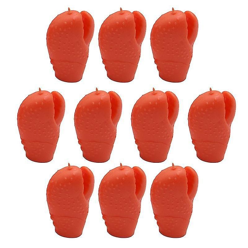 Zestaw zabawek w kolorze pomarańczowym, 5,5 x 3 cm, 10 szt ...