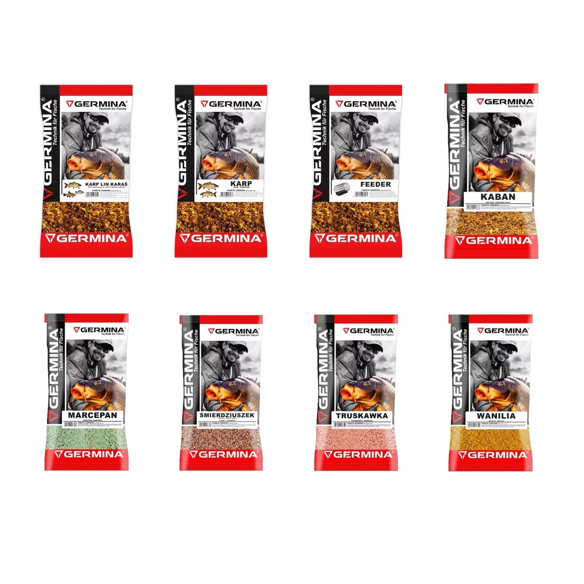 Zestaw zanęt GERMINA 8kg - Karp - Germina | Sport Sklep EMPIK.COM