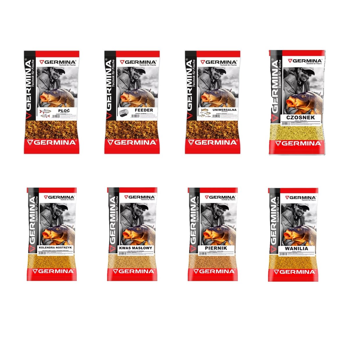 Zestaw zanęt GERMINA 8kg - Płoć - Germina | Sport Sklep EMPIK.COM