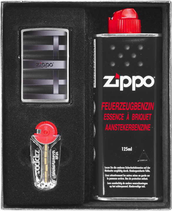 Zestaw ZIPPO METAL BARS prezentowy - Zippo | Sport Sklep EMPIK.COM