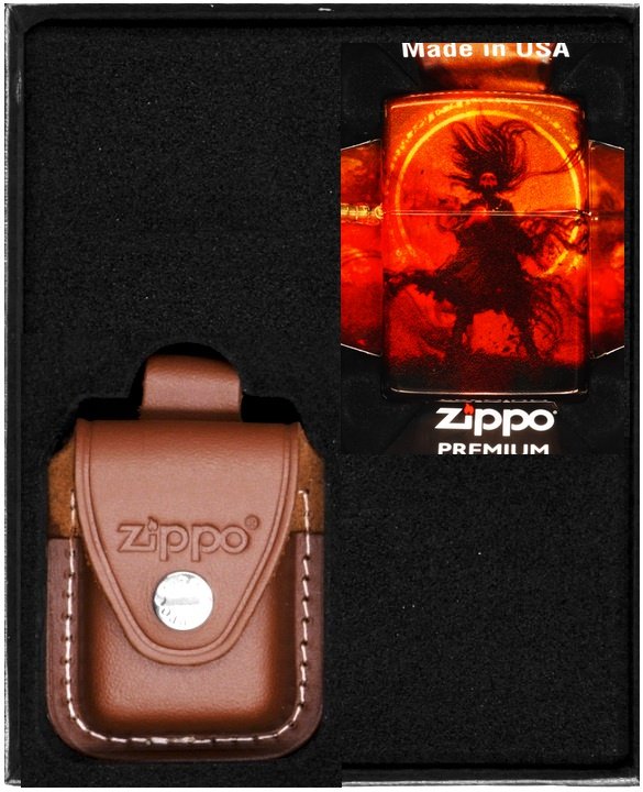 Zestaw ZIPPO Zapalniczka WIZARD OF DEVIL SPIRITS DESIGN Prezentowy No4 - Zippo | Sport Sklep ...
