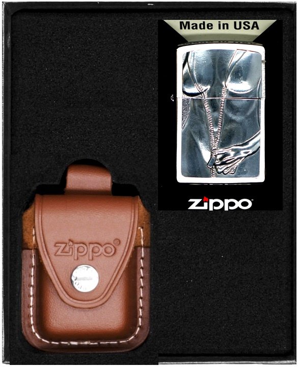 Zestaw ZIPPO Zapalniczka ZIPPER GIRL Prezentowy No4 - Zippo | Sport ...