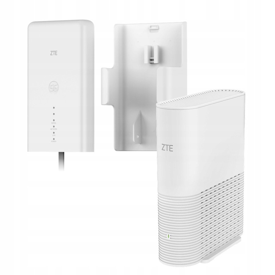 Zestaw ZTE MC889 5G + router Wi-Fi Z3460 Wi-Fi7 IDU + uchwyt montażowy ...