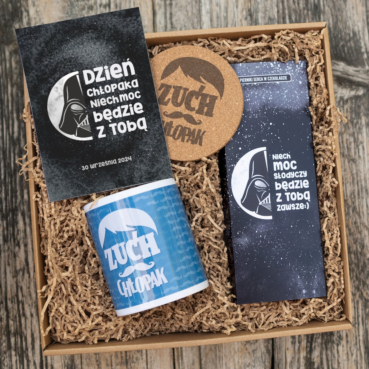 Zestaw Zuch Chłopak z piernikami i kubkiem na Dzień Chłopaka - Spod ...