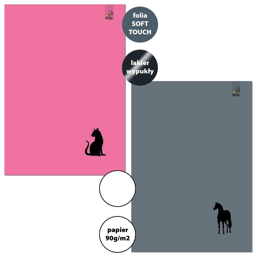 Zeszyt A4/32K gładki 90g Kot Koń (6szt) - Inna marka | Sklep EMPIK.COM