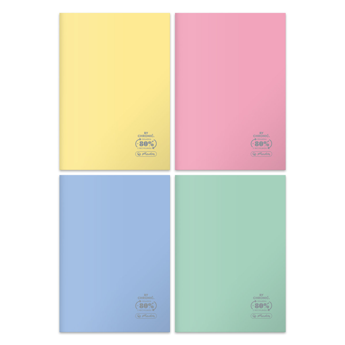 Zeszyt A4 60# Eco Pp Pastel Colors Fsc - Herlitz | Sklep EMPIK.COM