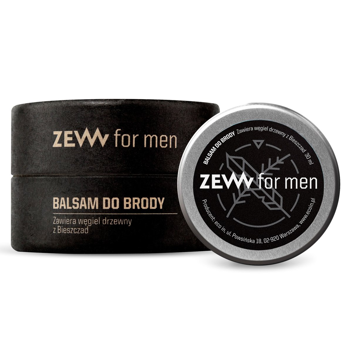 Zew For Men, Balsam Do Brody Węgiel, 30 Ml | Sklep EMPIK.COM