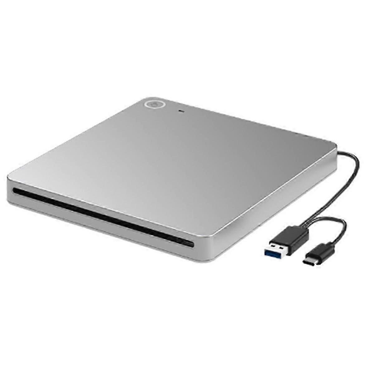 Zewnętrzny napęd Blu-ray DVD 3D, USB 3.0 i typ C, napęd Blu-ray CD DVD ...