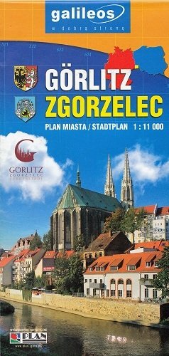 Zgorzelec. Plan miasta. 1:11 000. Powiat zgorzelecki. Mapa turystyczna ...
