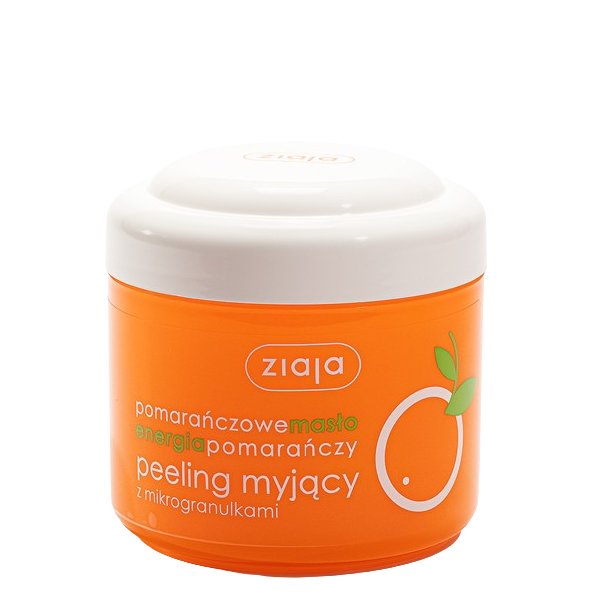 Ziaja, Pomarańczowa, peeling myjący średnioziarnisty, 200 ml | Sklep ...