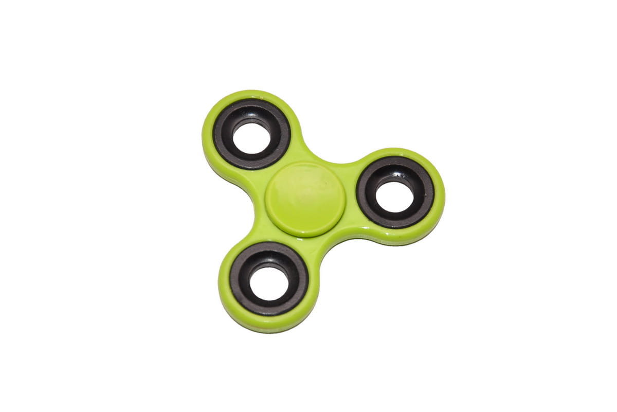 Zielony spinner, fidget spinner. - Zabawki Sensoryczne | Sklep EMPIK.COM