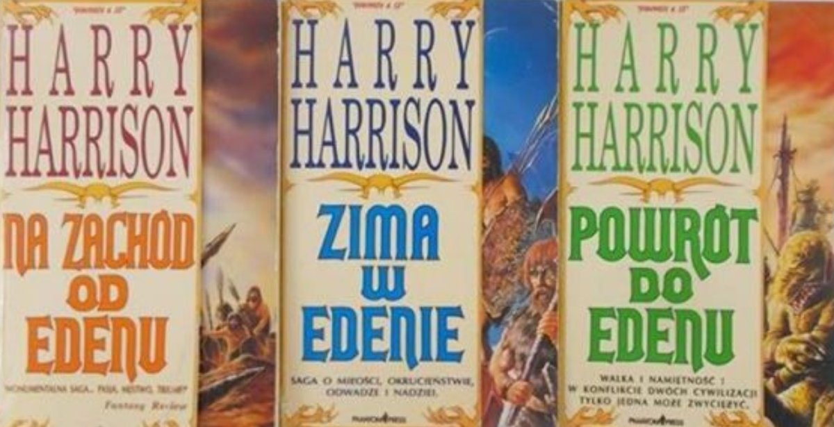 Zima W Edenie / Na Zachód Od Edenu / Powrót Do Edenu - Harrison Harry ...