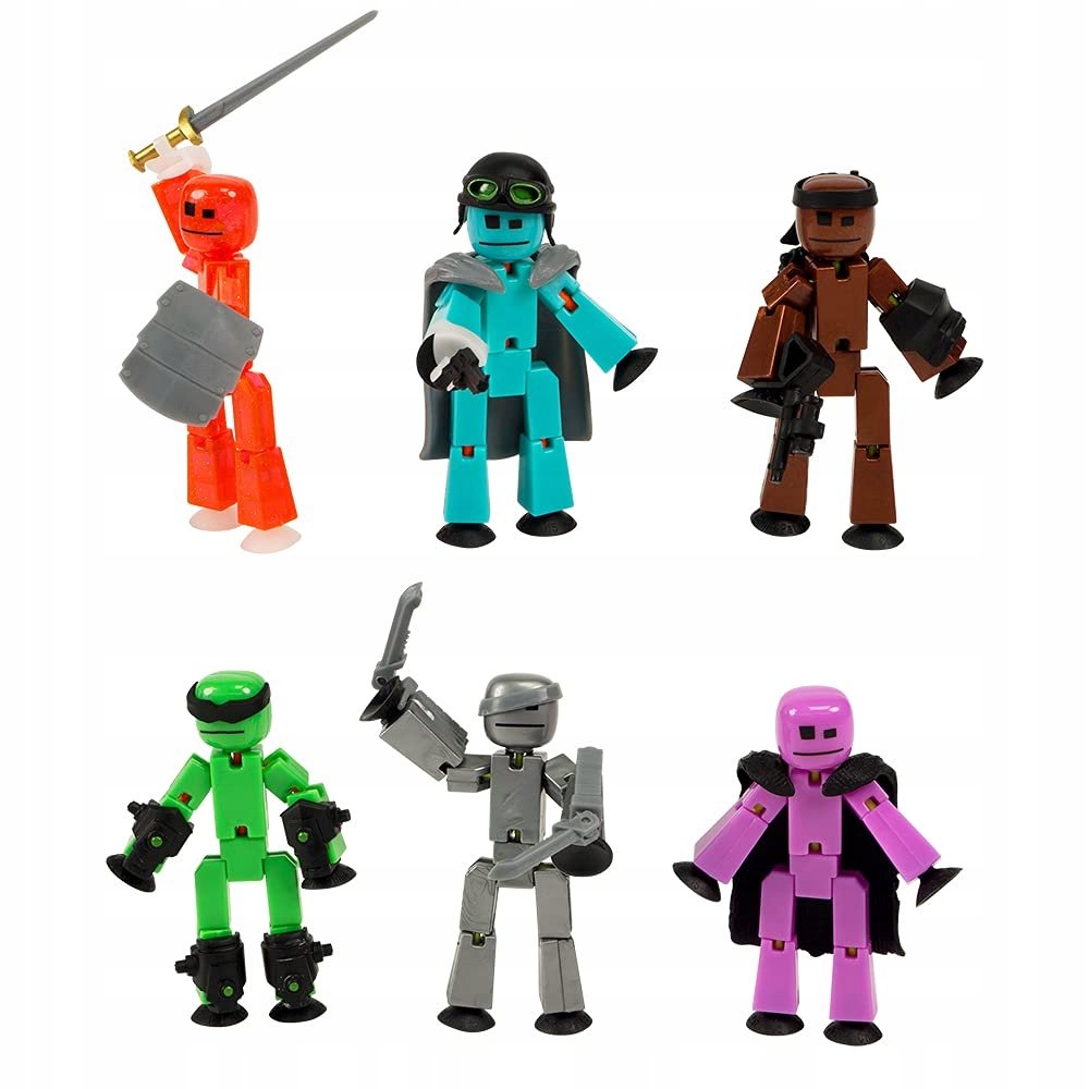 Zing Stikbot Off The Grid Pack – zestaw 6 pozowalnych figurek akcji z bro - Inna marka | Sklep ...