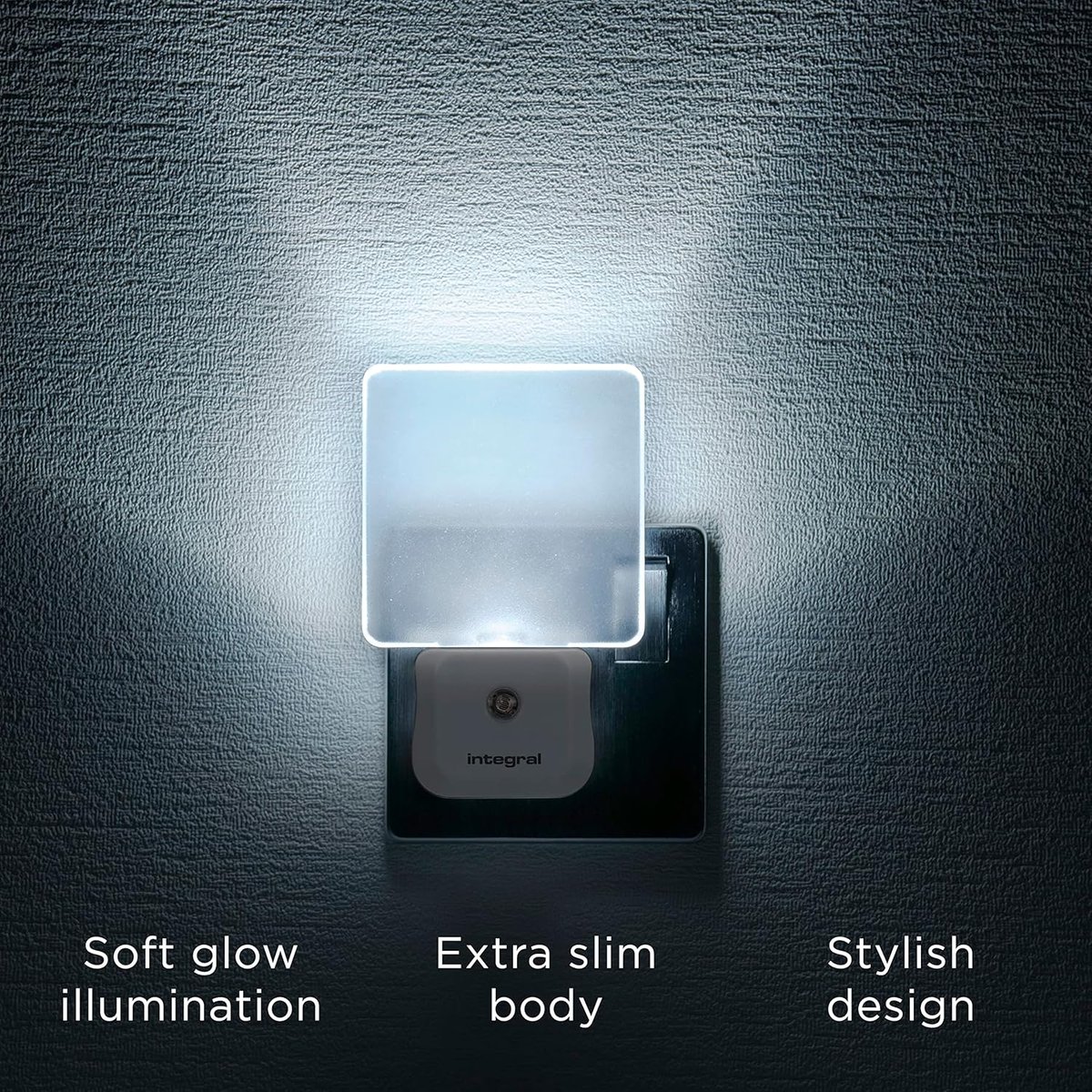 Zintegrowana Dioda Led, Wtykowa Do Ściany Z Fotokomórką Zmierzchową I ...