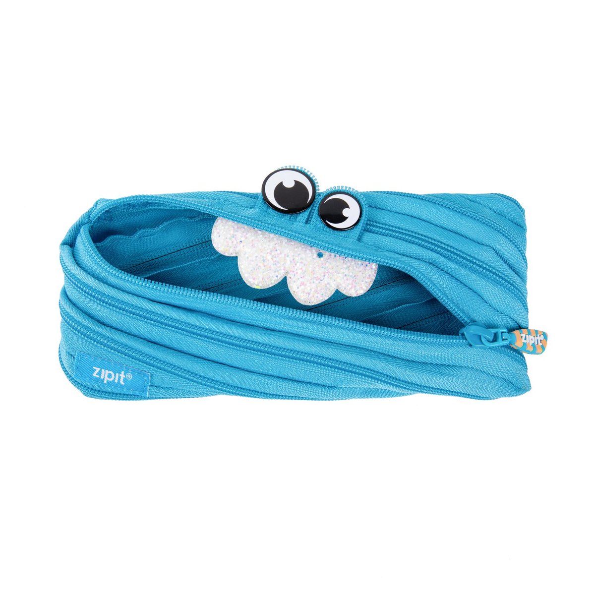 Zipit Party Monster Pouch, piórnik niebieski - Zipit | Sklep EMPIK.COM