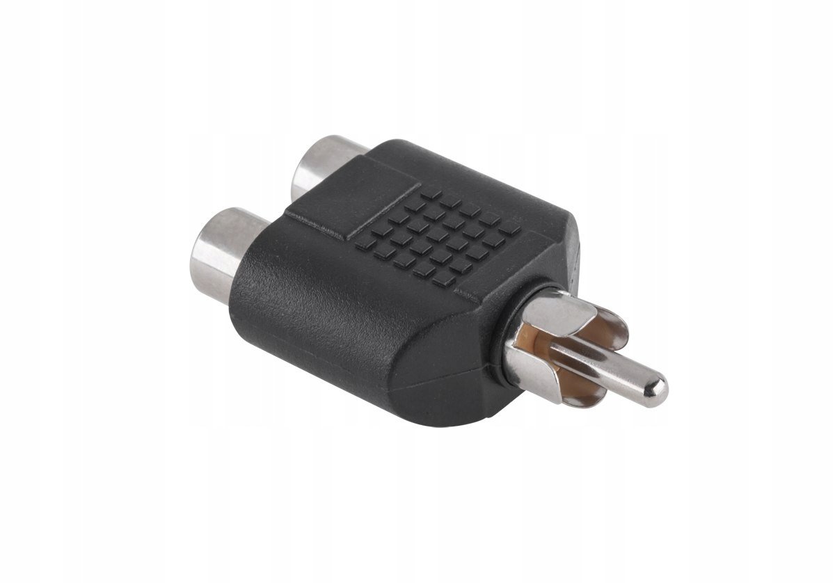 Złącze Przejście WTYK RCA 2xRCA GNIAZDO CINCH - Lechpol | Sklep EMPIK.COM