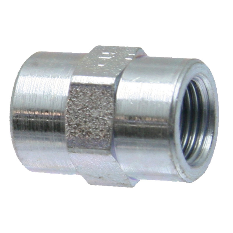 Złącze przyłącze gwintowane proste GA 1/4 F-BSP x 3/8 F-BSP 250 bar ...