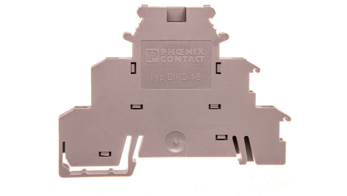 Złącze szynowe 0,2-4mm2 DIKD 1,5 szare 2715979 - PHOENIX CONTACT | Sklep EMPIK.COM