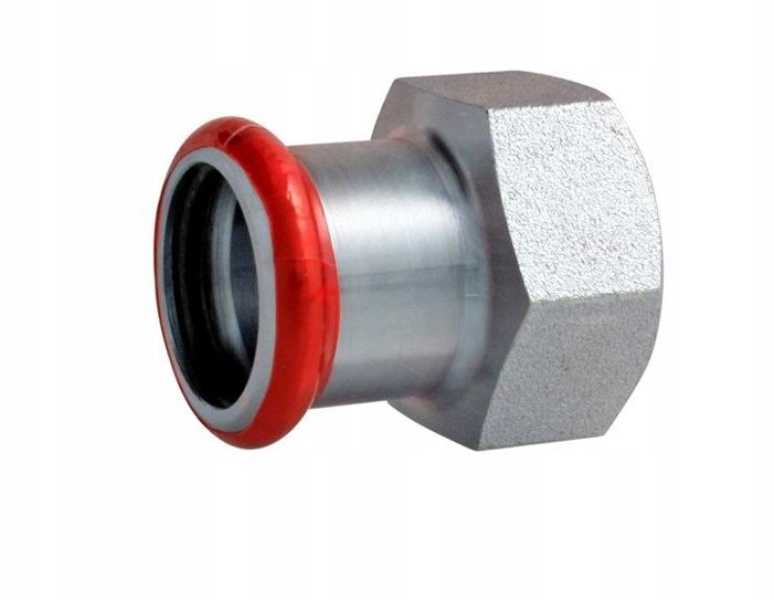 Złączka 35 x 5/4 GW mufa gwint wewnętrzny stal węglowa zaciskowy C-Press - VESBO | Sklep EMPIK.COM