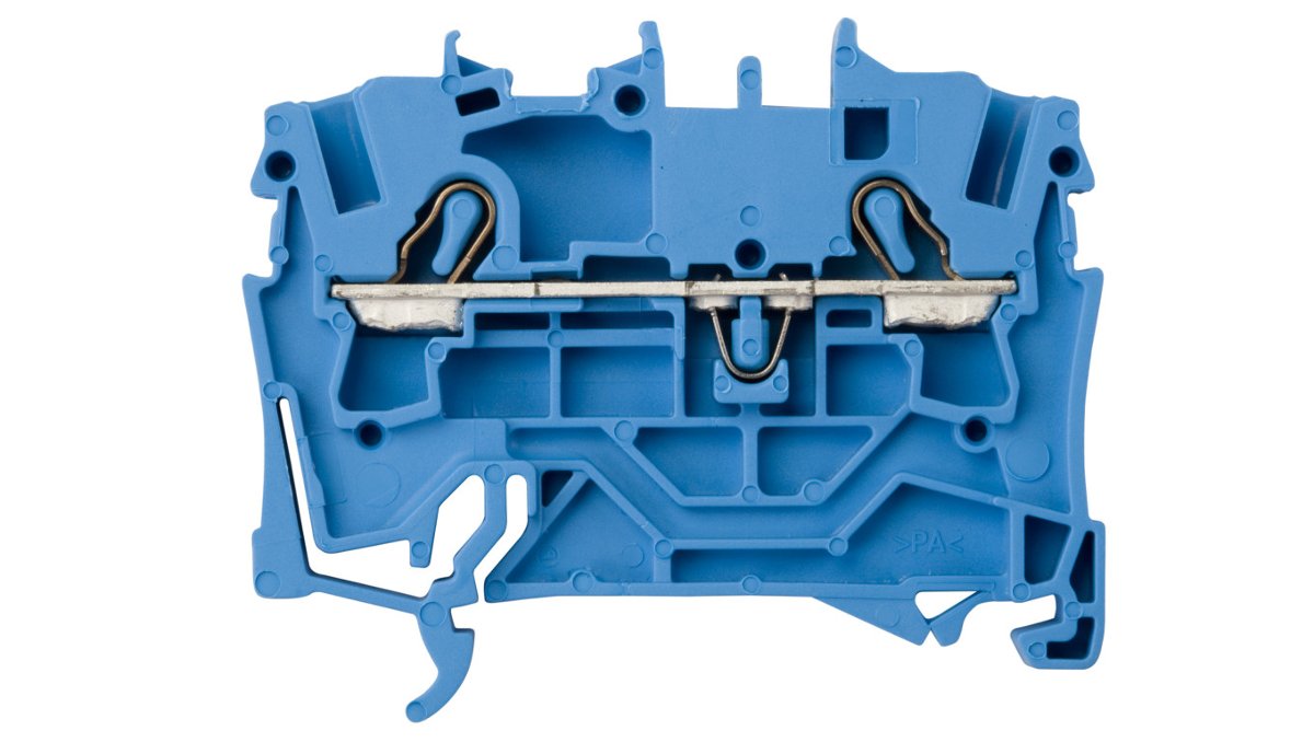Złączka szynowa 2-przewodowa 2,5mm2 niebieska 2002-1204 TOPJOBS - Wago ...