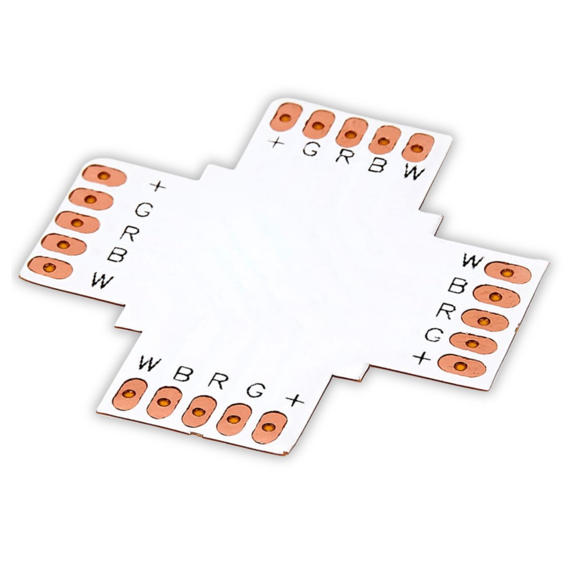 Złączka X do taśmy LED 12mm 5pin do taśm LED RGBW 12V - ORIOS | Sklep ...