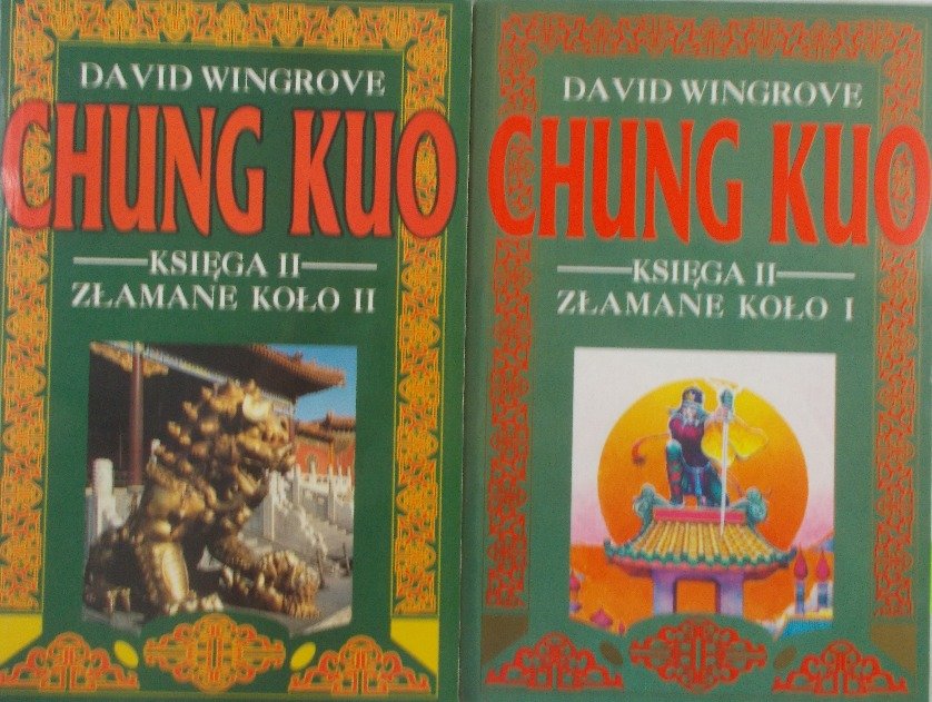 Złamane koło Tom I i II - Wingrove David | Książka w Empik