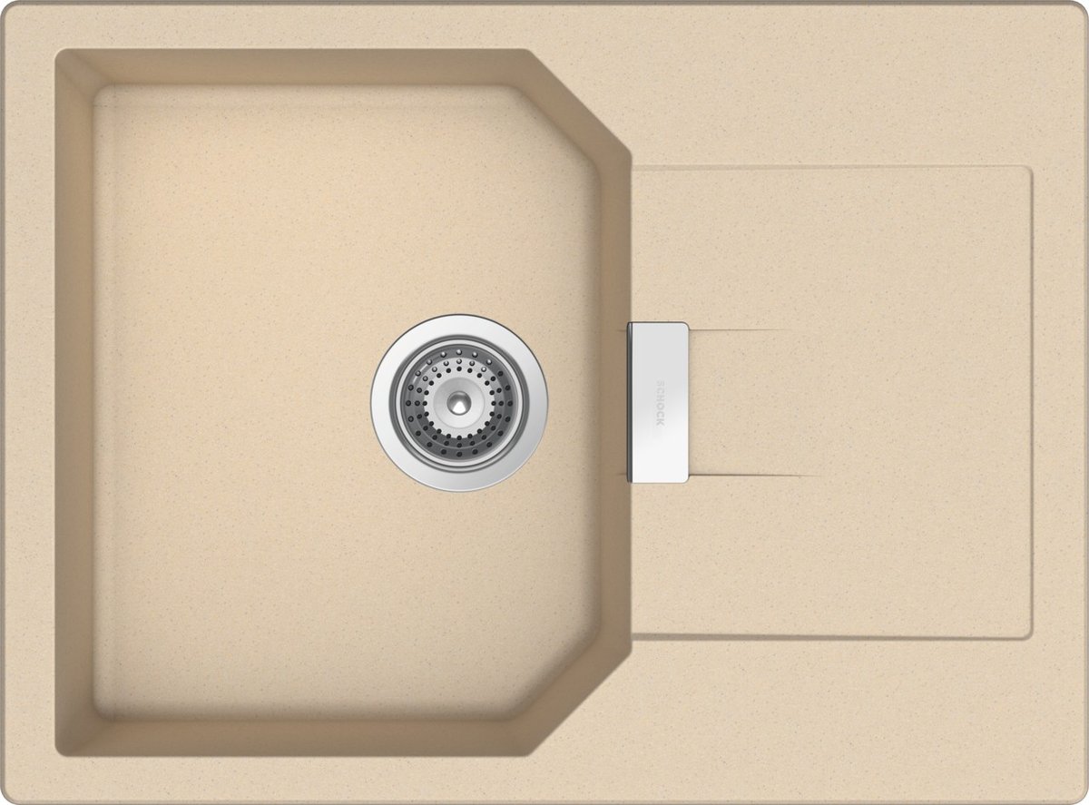 Zlewozmywak kuchenny SCHOCK MANHATTAN D-100S Moonstone CRISTALITE (A ...